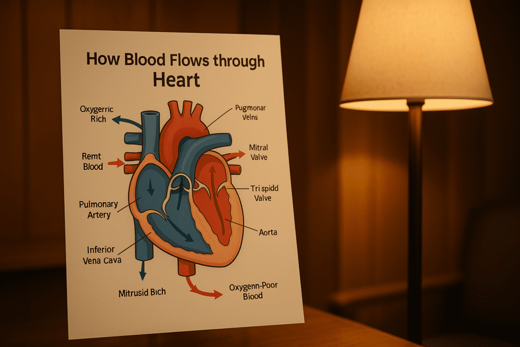How Blood Flows Through the Heart: A Clear Guide to the Pathway ...
